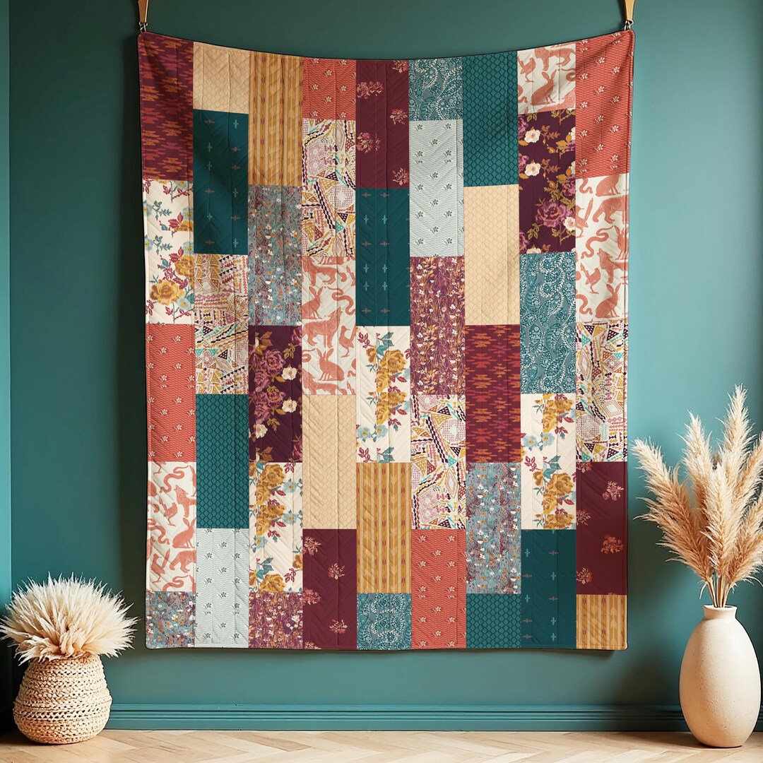 PRECUT Modern Southwest Quilt Kit Beginner Quilt Kit Pre Cut Fabric ...