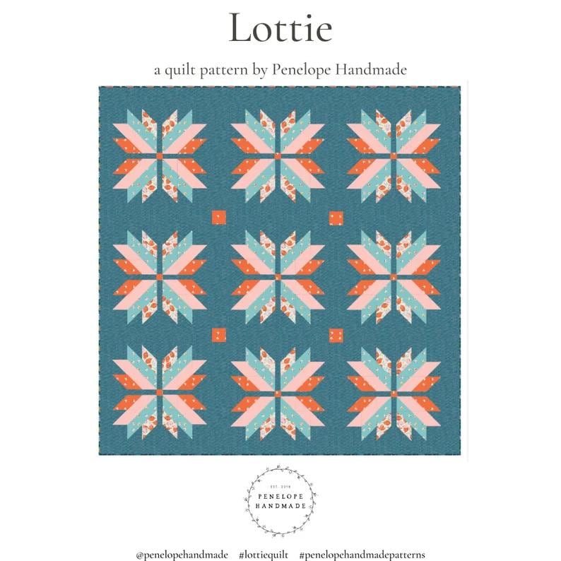 Lottie Quilt Kit + Modern Quilt Kit + Luna and Laurel Fabric Collection ...