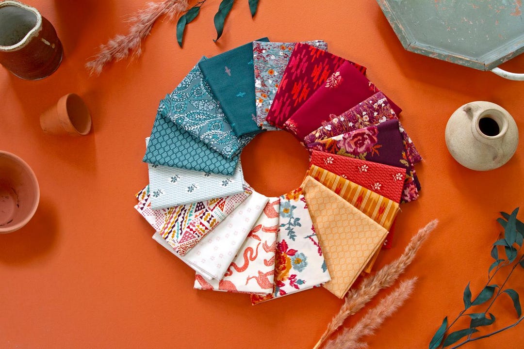 Art Gallery Fabrics Tumbleweed Fat Quarter Bundle 16 Fat Quarters ...