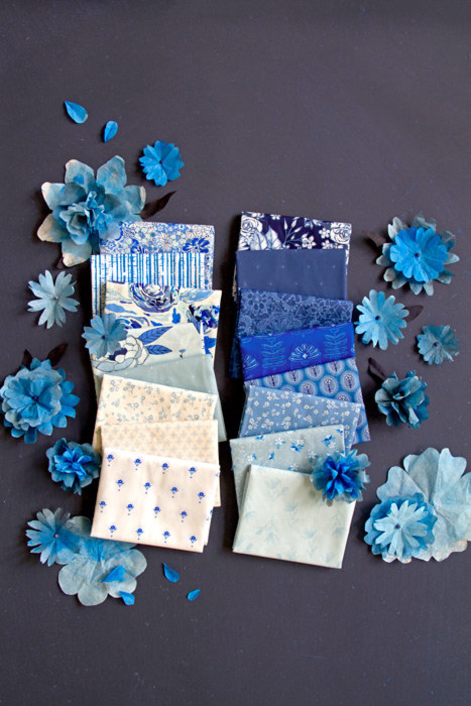 Blue Star Quilt Kit Throw Quilt Kit Art Gallery Fabrics Quilt Kit True ...