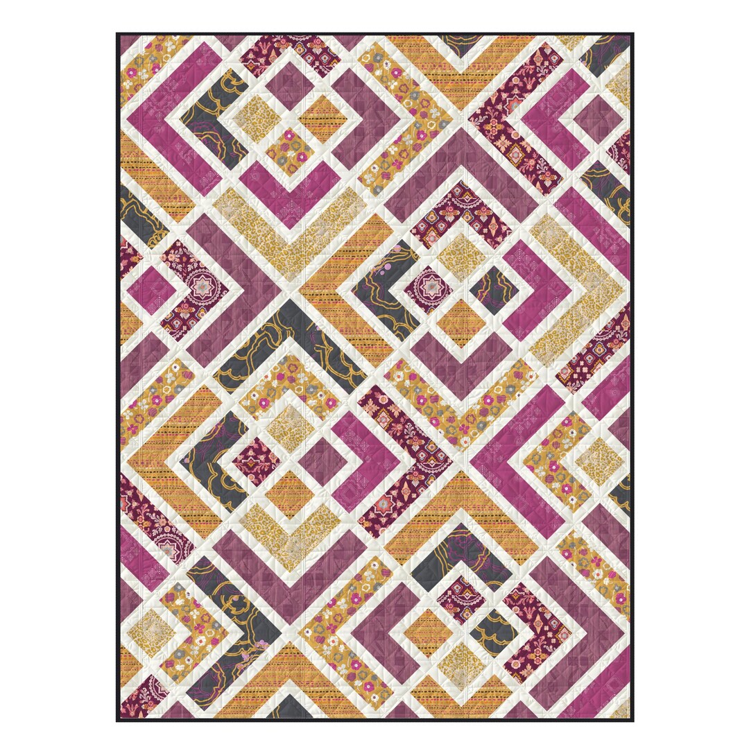 The Penny Quilt Kit + Erica Jackman + Kitchen Table Quilting + Lap Size ...