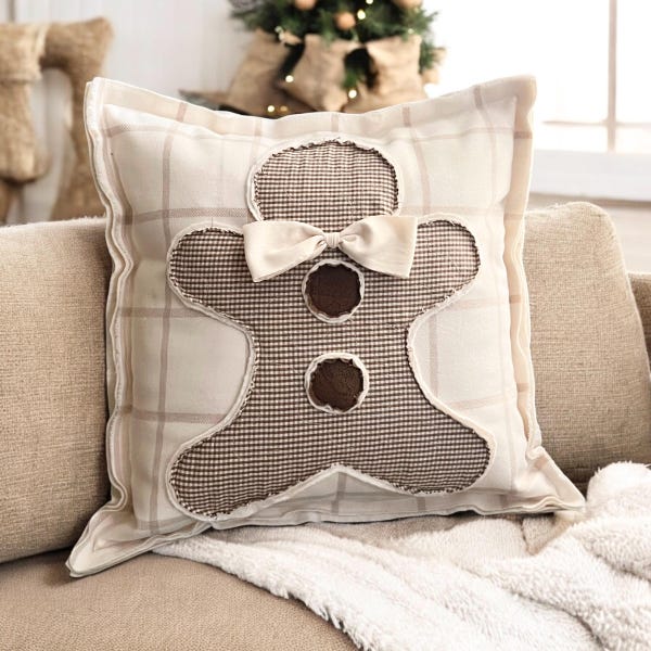 Gingerbread Pillows - Etsy