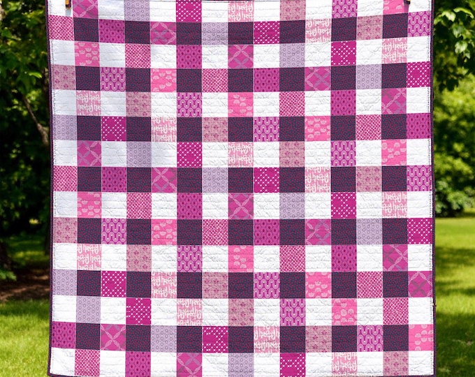 Perfect Picnic Quilt Kit + Throw Quilt Kit + Scrappy Buffalo Plaid ...