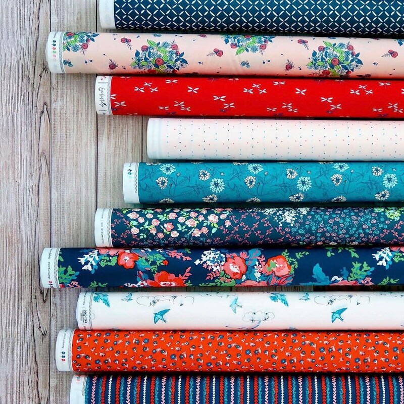 Blue Quilting Fabric - Etsy