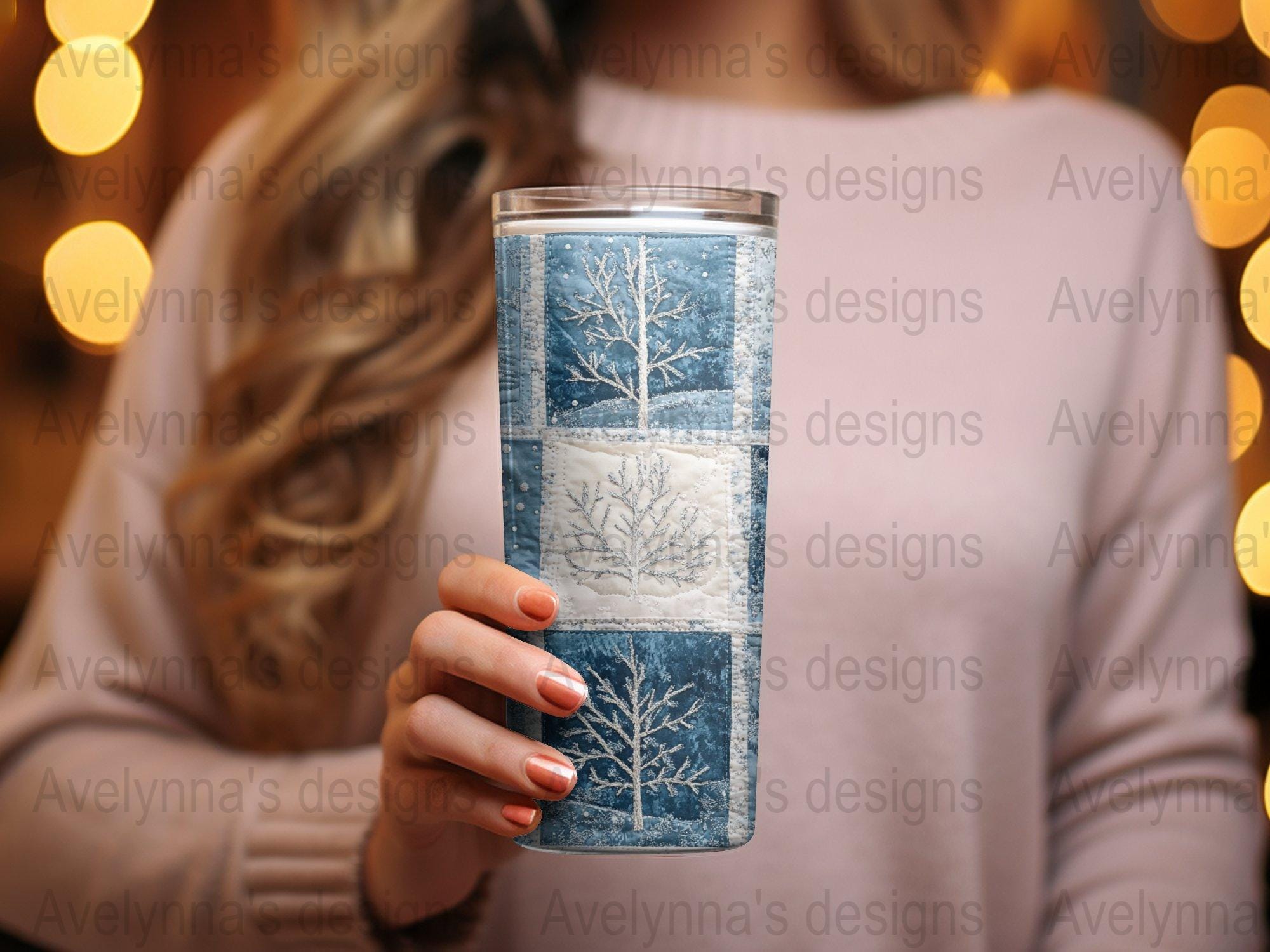 Winter Wonderland Digital Paper Snow-themed Background Pack, Christmas ...