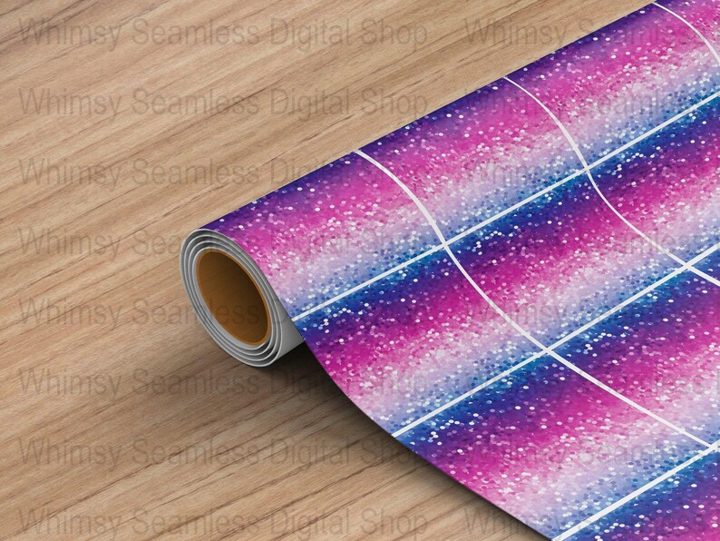 Ombre Gradient Seamless Paper, Pink to Blue Digital Background, Instant ...