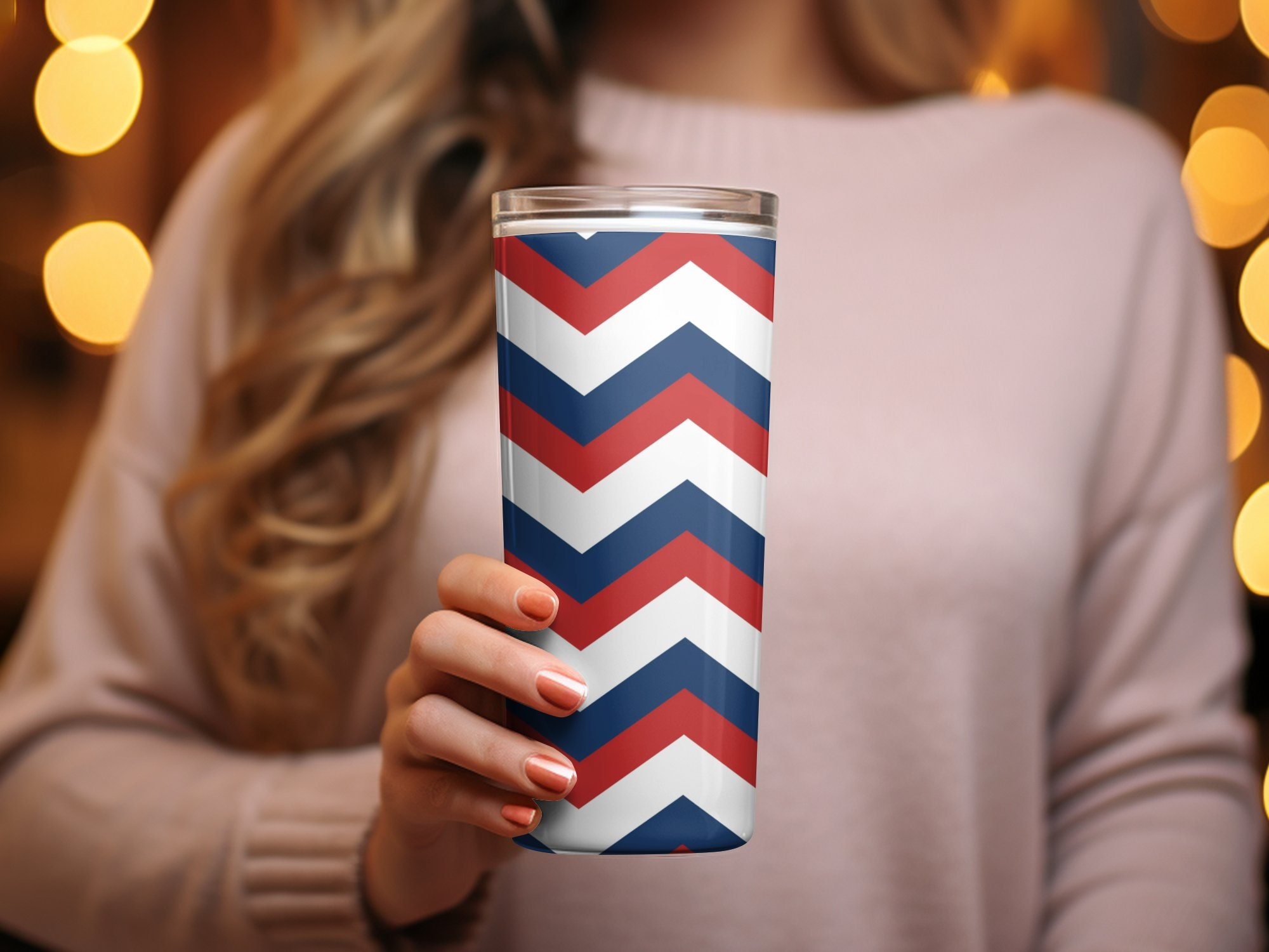 4th of July Chevron Pattern, Red White Blue Seamless File, Patriotic ...