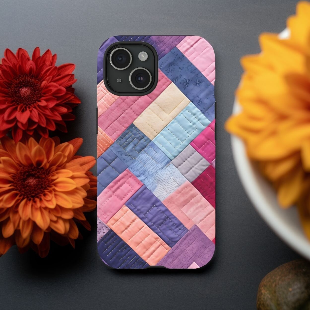 Quilted Seamless Pattern Bundle,quilted Seamless Texture,patchwork ...