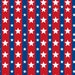 Patriotic Seamless Pattern: Red, Blue Stripes & Stars (digital Download ...