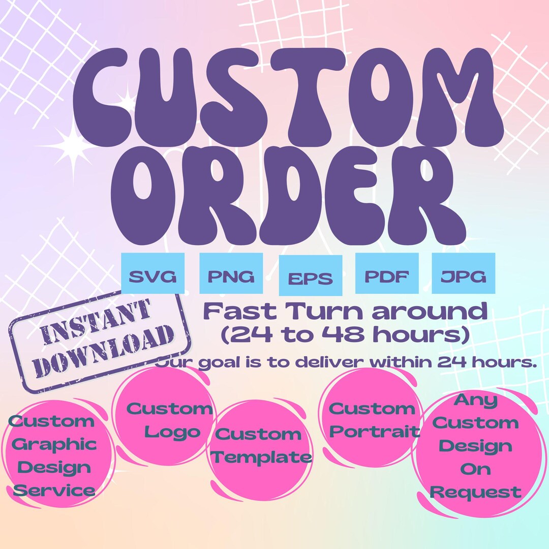 Custom Graphic Design Service,custom Design on Request, Custom Order ...