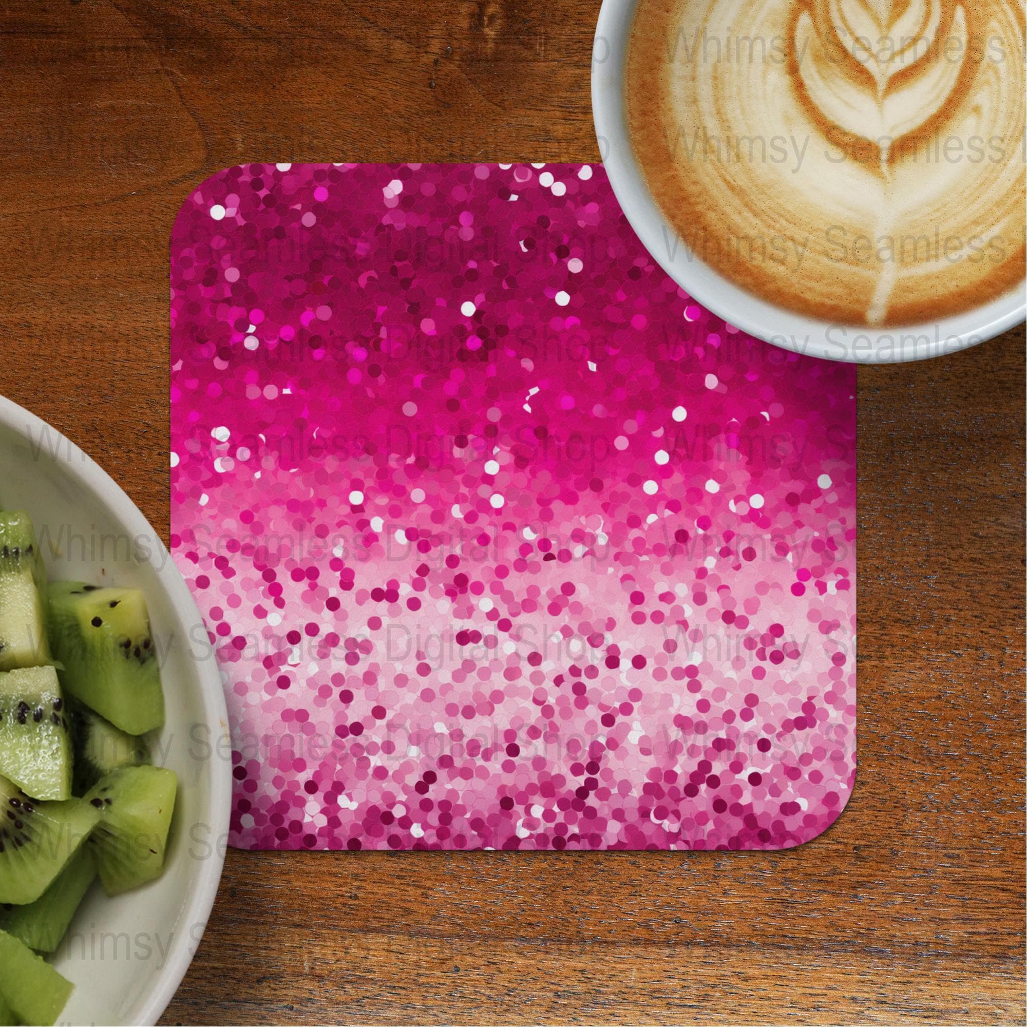 Pink Glitter Ombre Digital Paper: Seamless Scrapbook Background ...