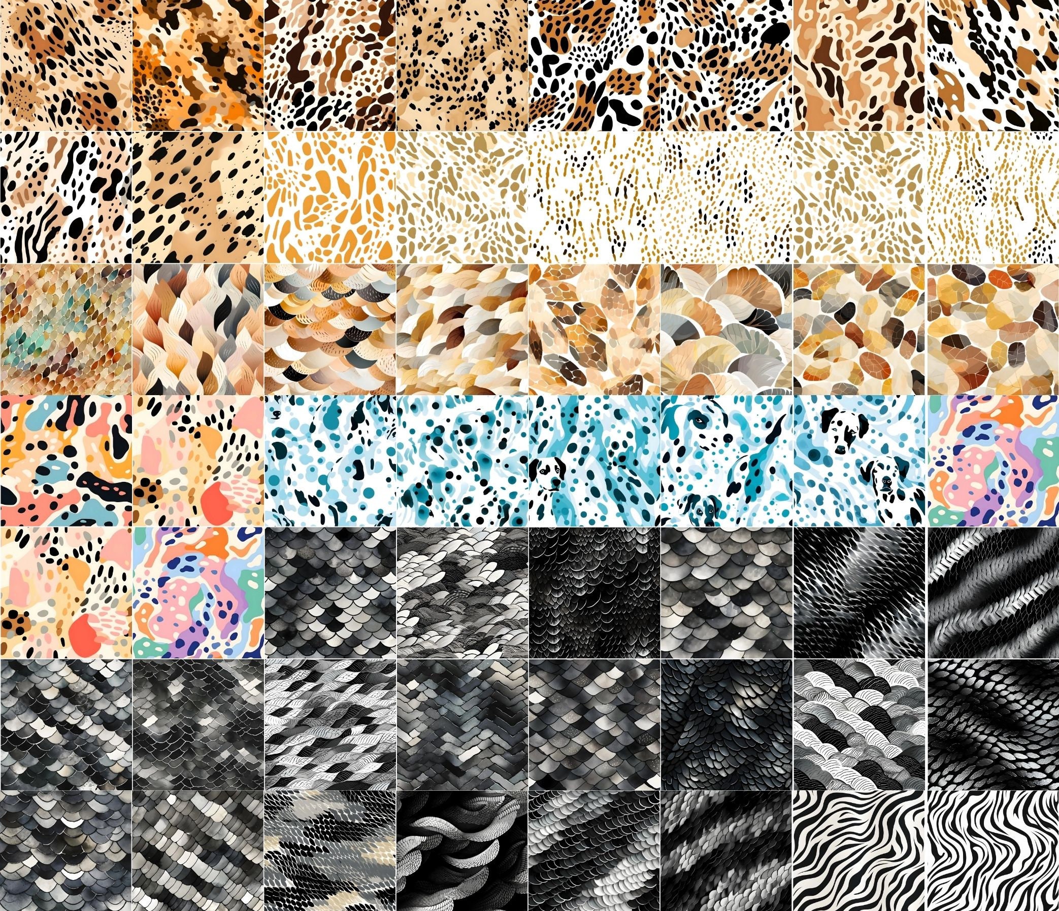 Safari Texture Seamless Patterns,giraffe Zebra Tiger,leopard Stripes ...