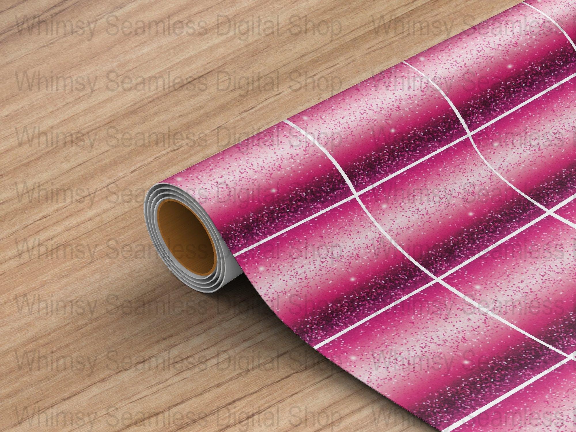 Pink Ombre Glitter Digital Paper: Seamless Sparkle Background (digital ...