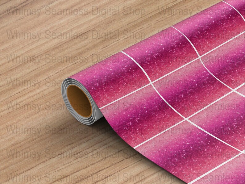 Pink Ombre Digital Paper, Instant Download, Seamless Gradient ...