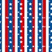 4th of July Seamless Pattern, Patriotic Digital Paper, Stars and ...