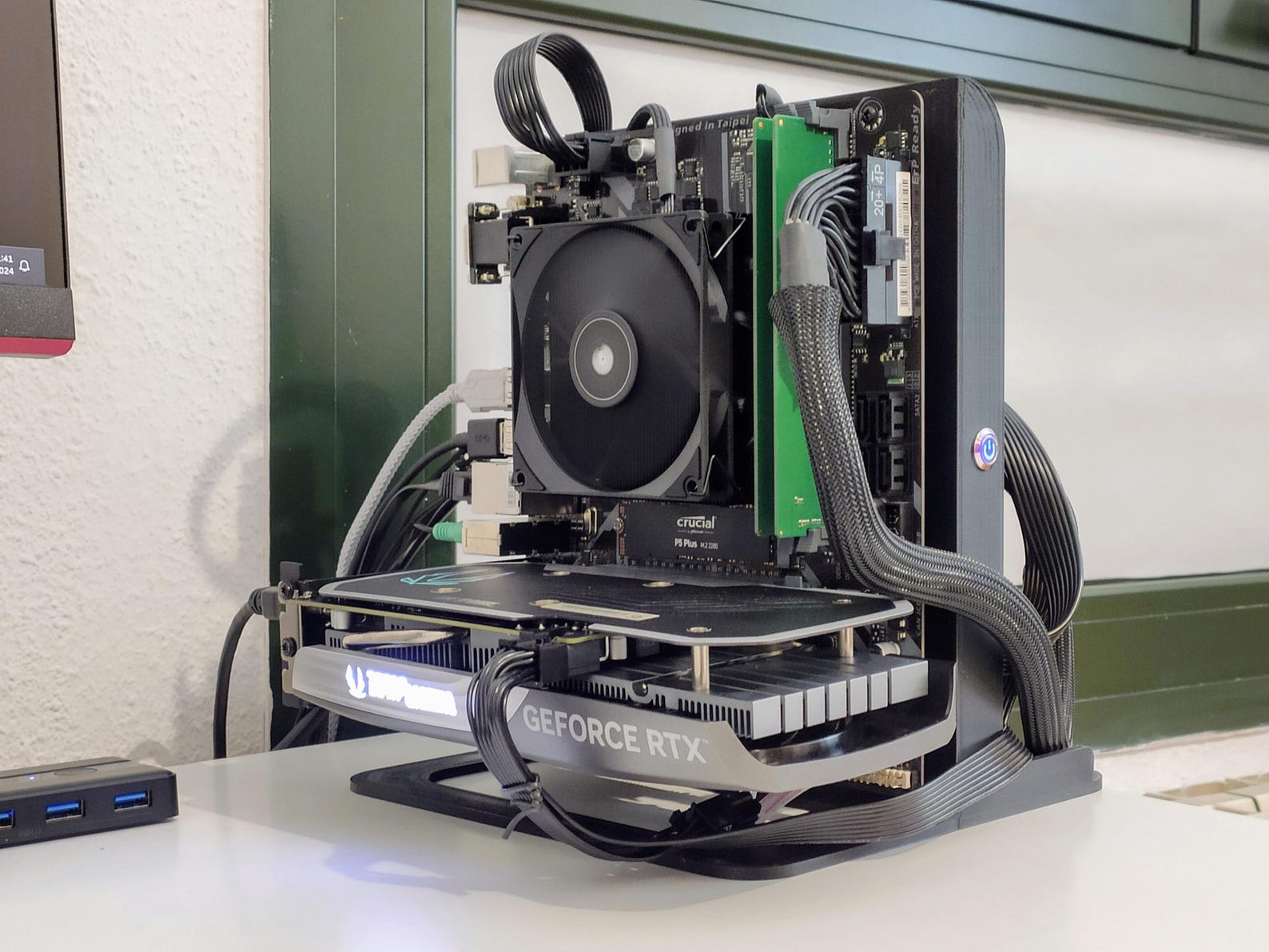 Open Frame PC Case STL (3D Printing File) - Etsy