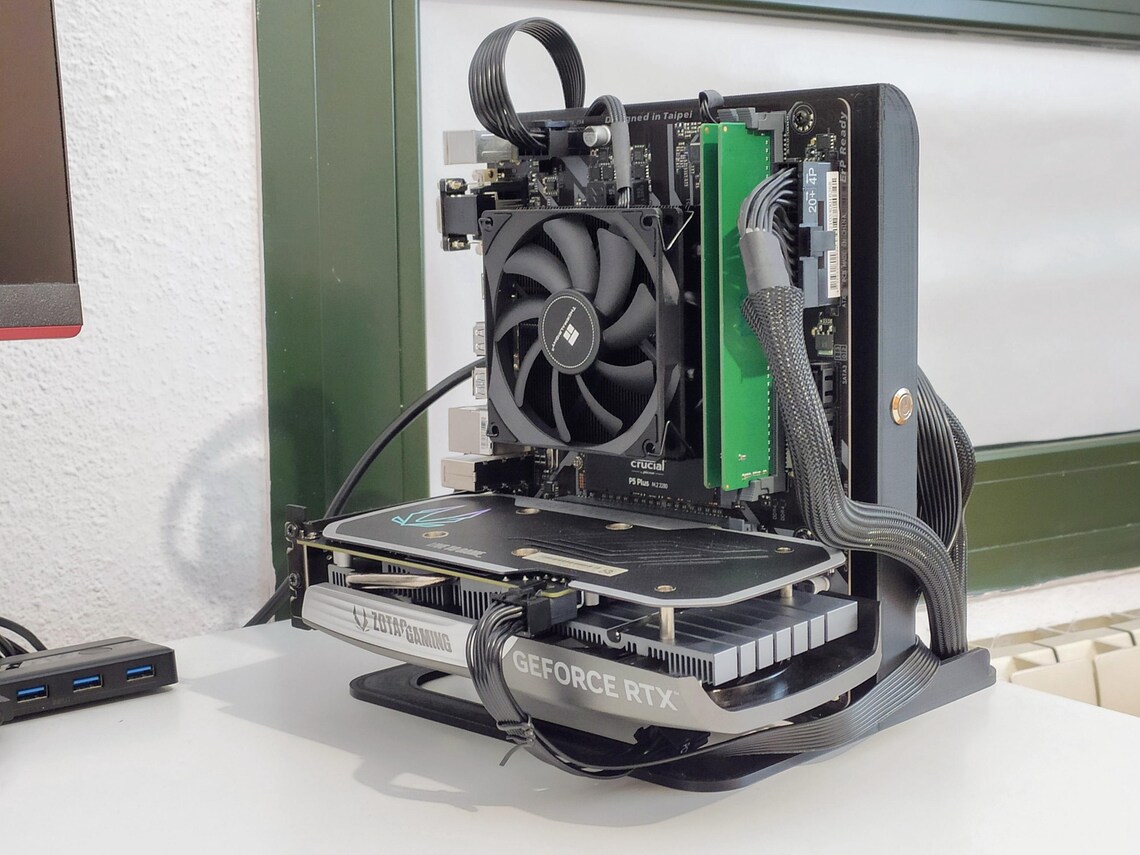 Open Frame PC Case STL (3D Printing File) - Etsy