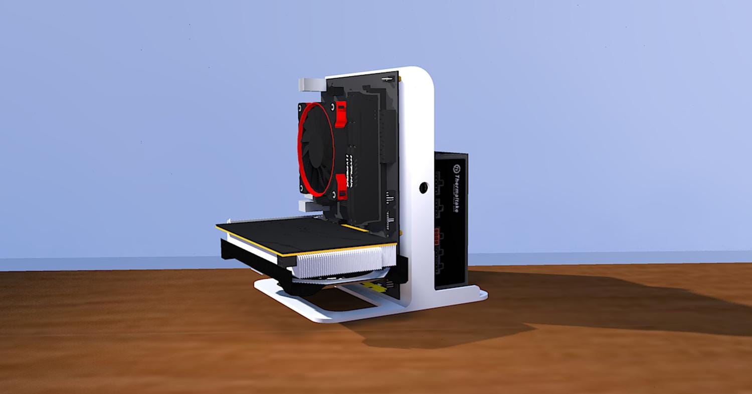 Open Frame PC Case STL (3D Printing File) - Etsy