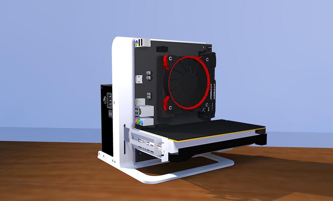 Open Frame PC Case STL matx / ITX - Etsy