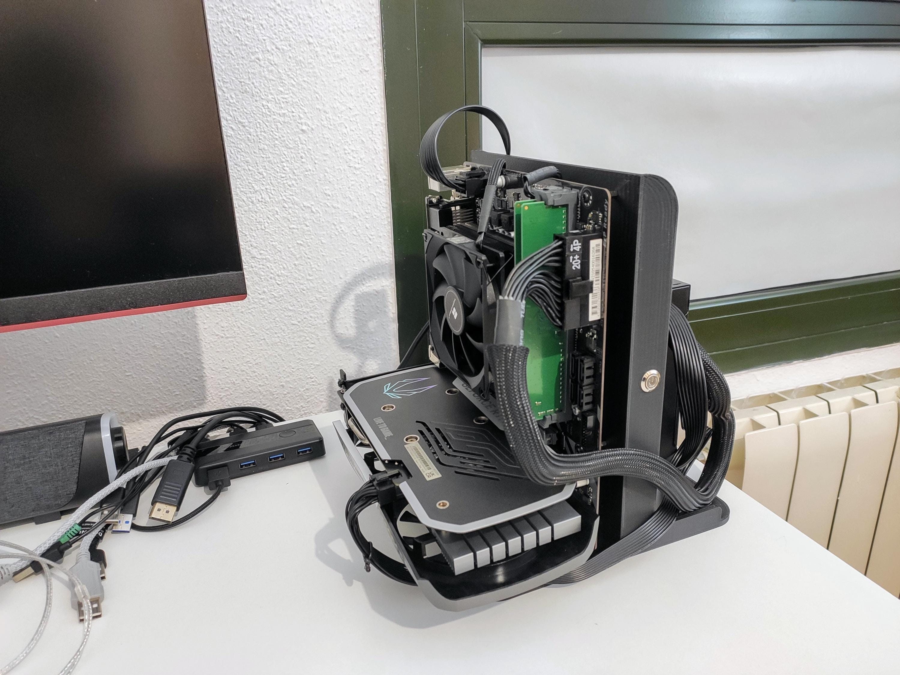 Open Frame PC Case STL (3D Printing File) - Etsy