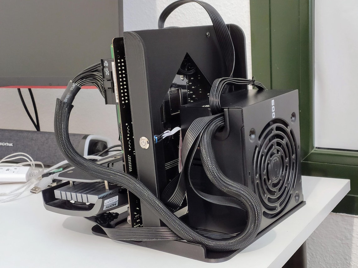 Open Frame PC Case STL (3D Printing File) - Etsy