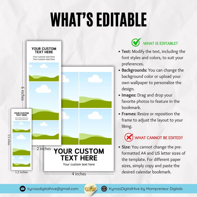 Customizable Photo Booth Strip Templates: Drag & Drop Canva (digital ...