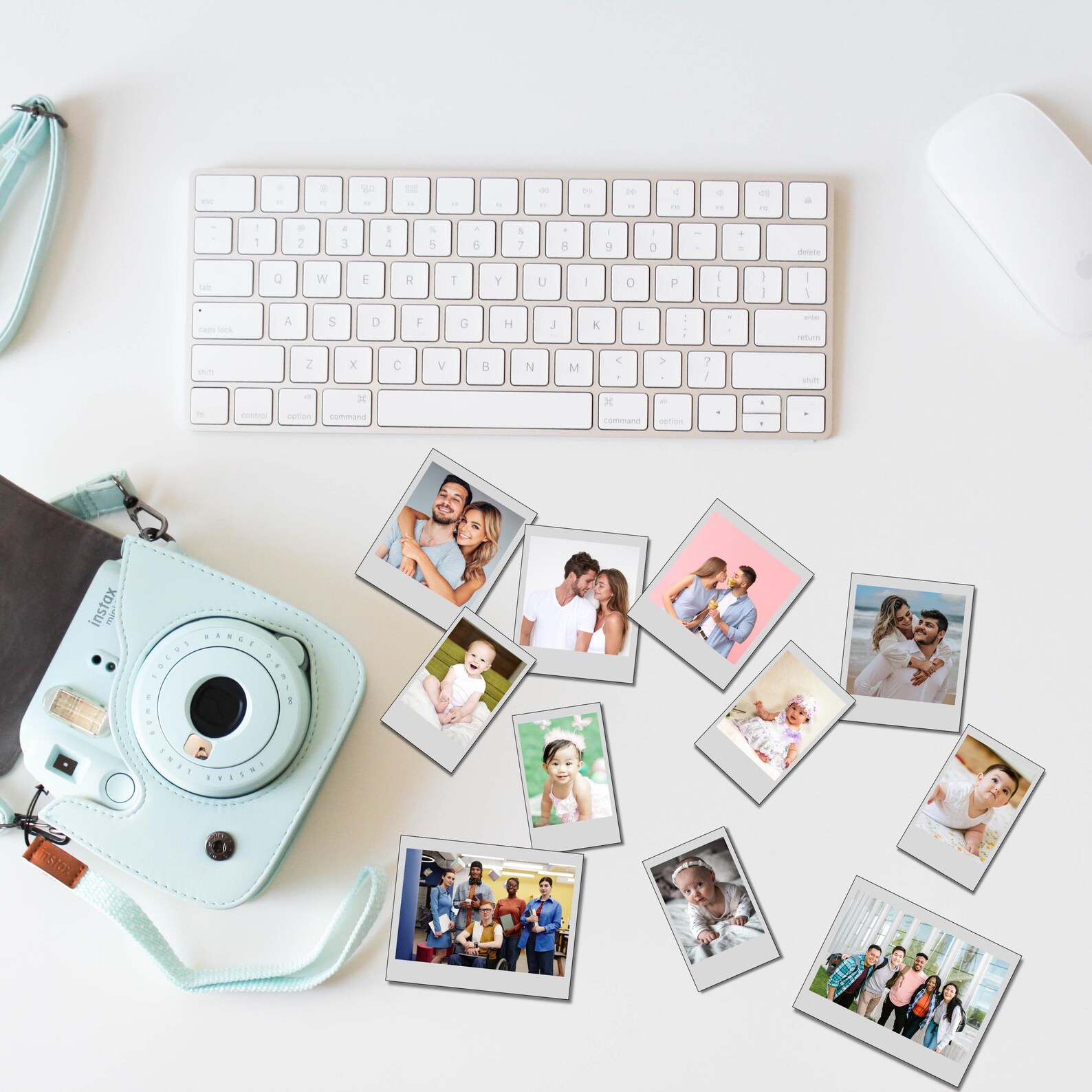 Customizable Instax Photo Frame Templates: Mini, Square, Wide (PDF) - Etsy