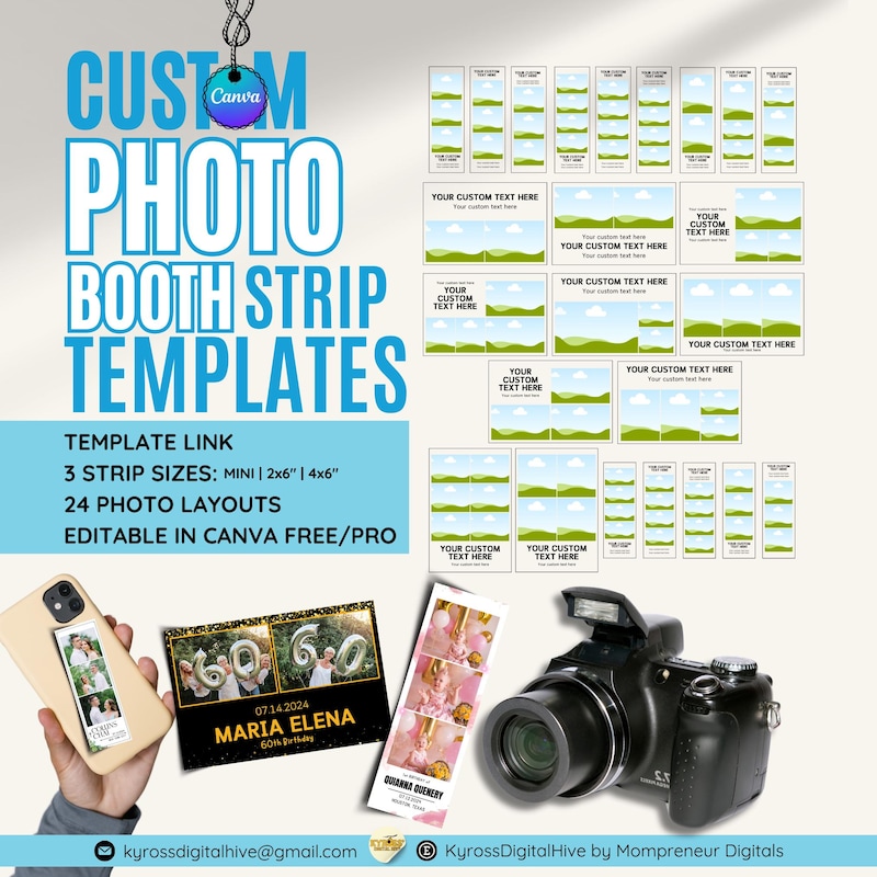 Photo Strip Frames - Etsy