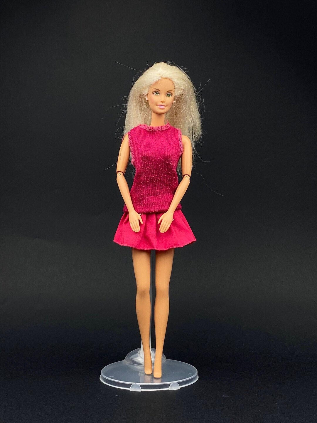 Vintage 1998 Blonde Barbie Dolls 1966 Body Articulated Arms Raise - Etsy