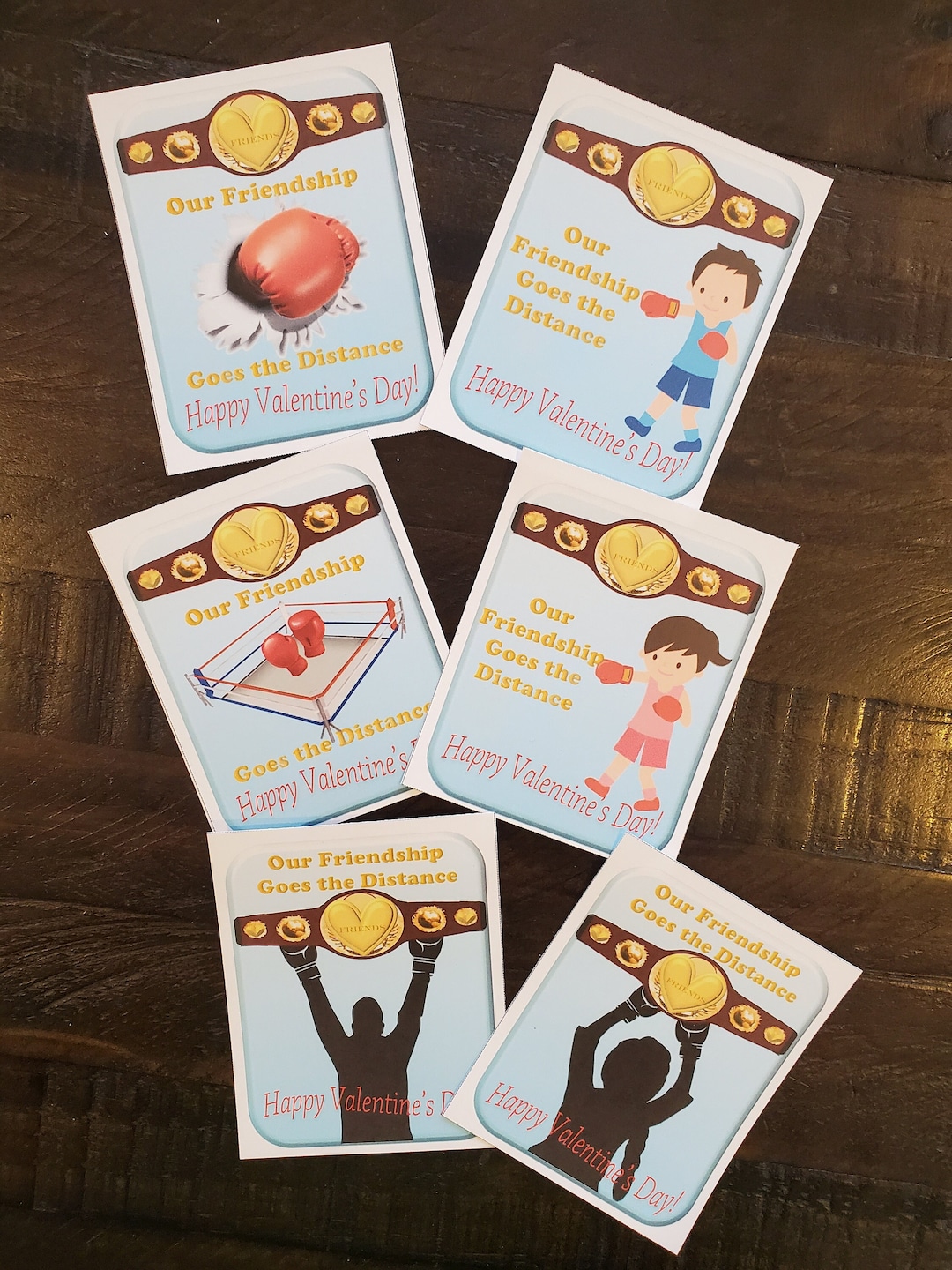 Boxing Valentines | Instant Download for Print - Etsy