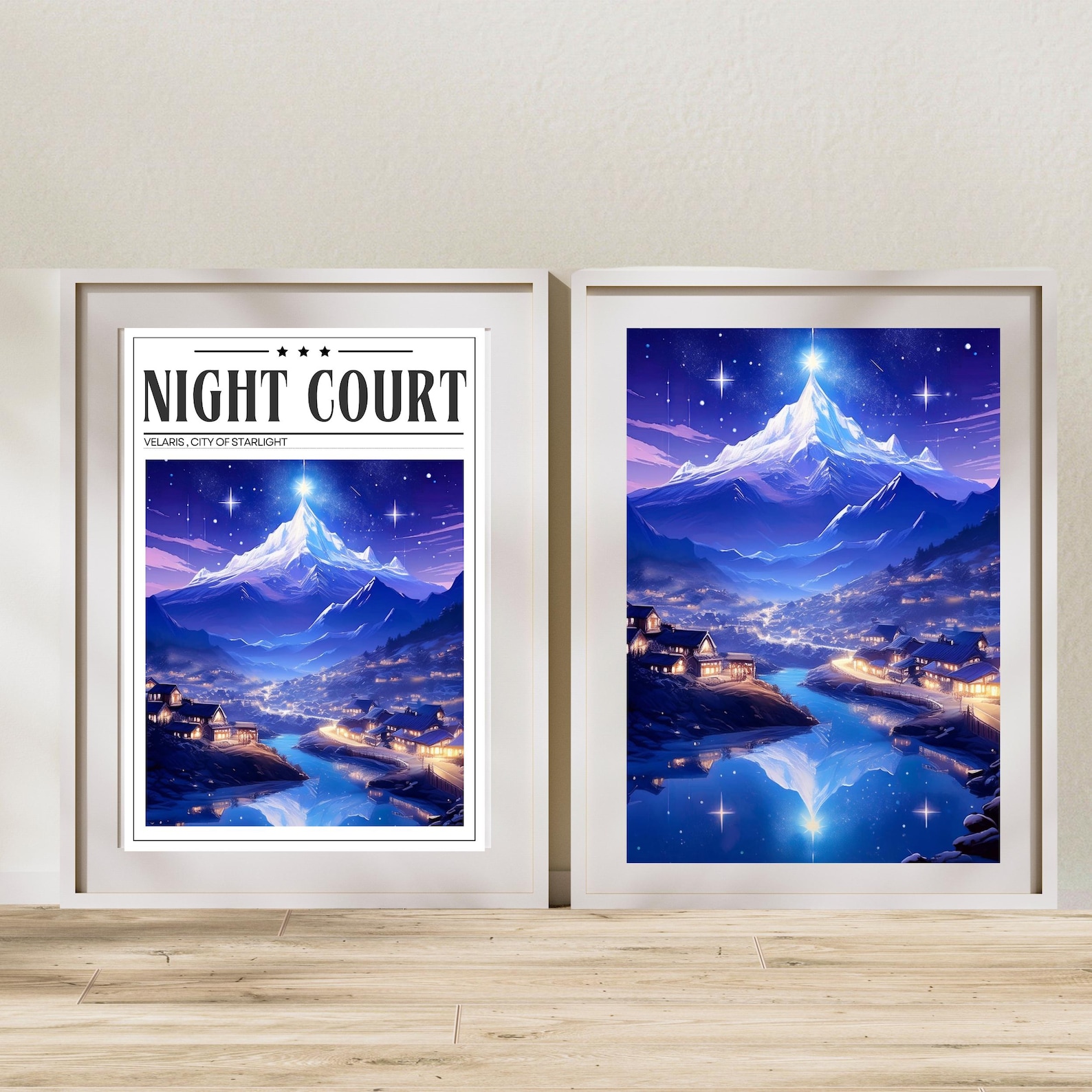 Velaris Poster|acotar| Digital Download| Night Court Printable |A Court ...