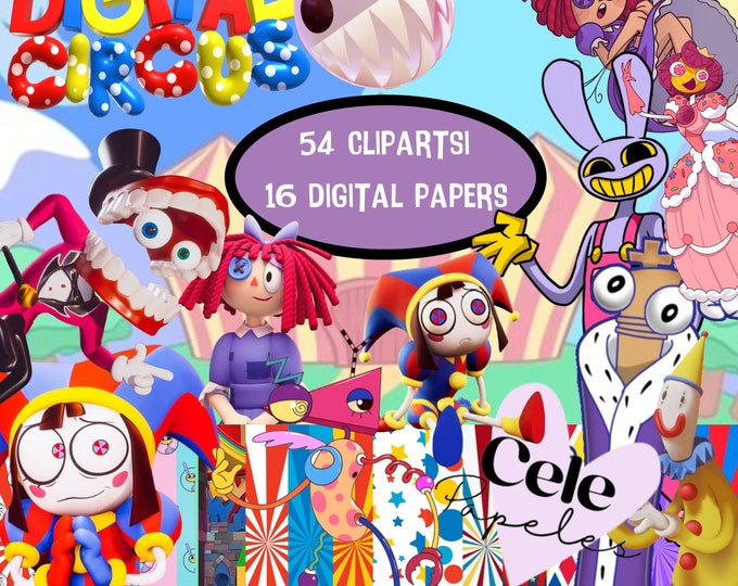 The Amazing Digital Circus Cliparts, the Amazing Digital Circus Png ...