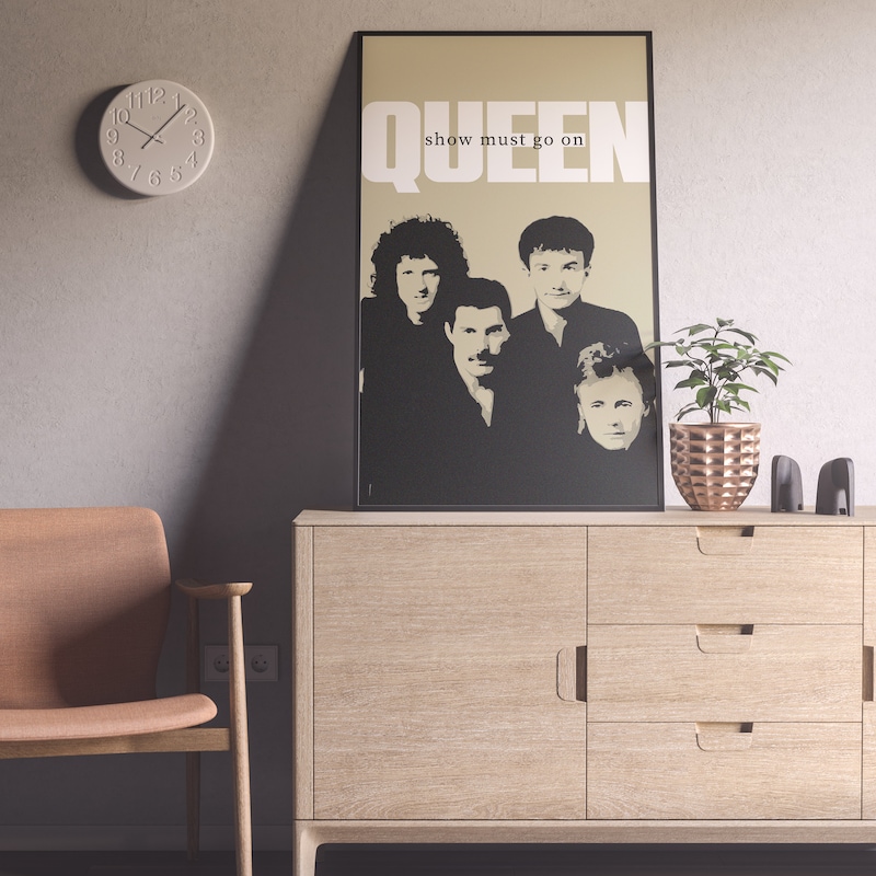 Queen Band Poster - Etsy