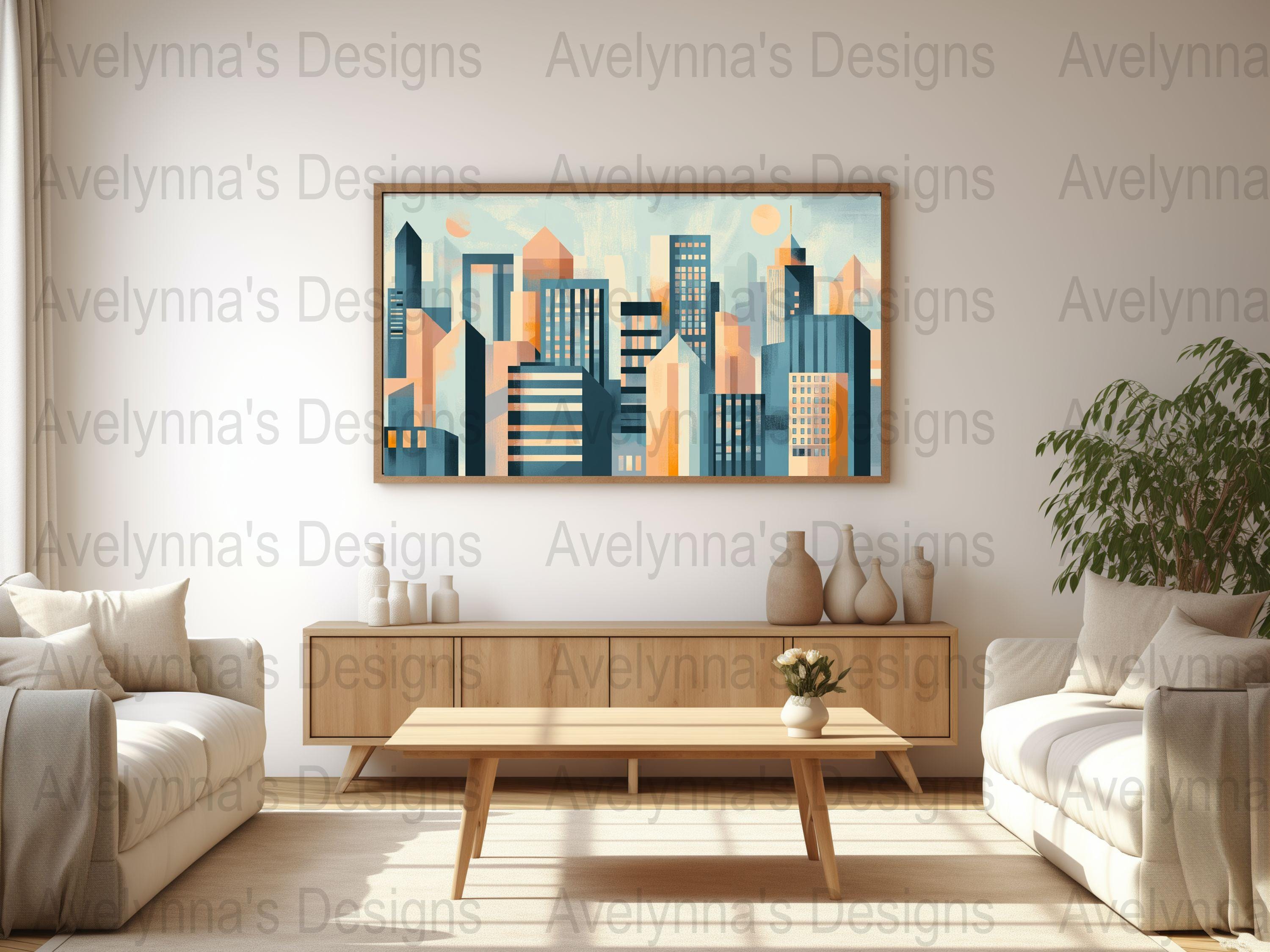 Mid Century Modern Art Frame TV Bundle, 50 Premium Designs, Samsung ...