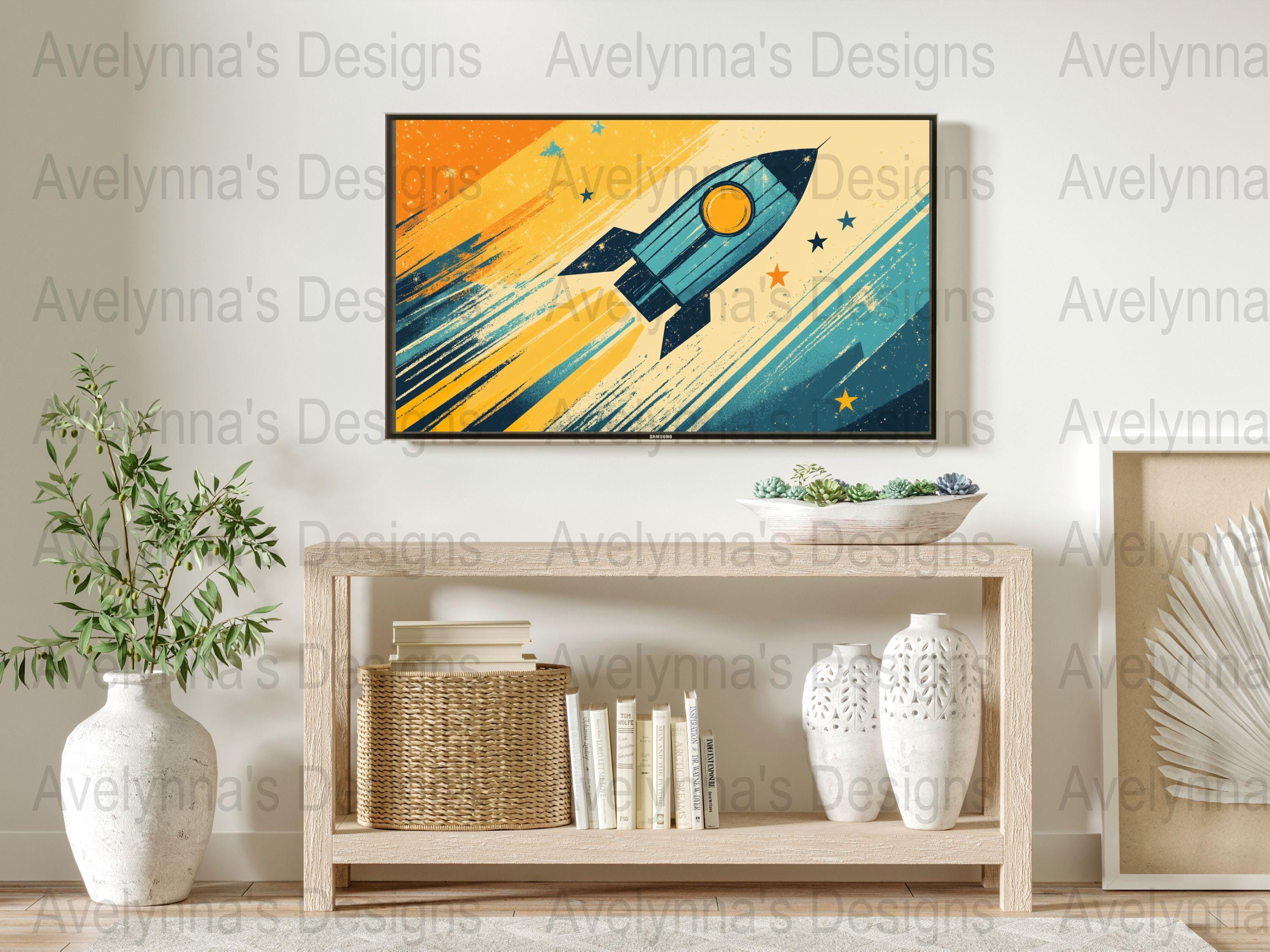 Mid Century Modern Art Frame TV Bundle, 50 Premium Designs, Samsung ...