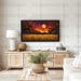 Autumn Sunset Field TV Art, Fall Landscape Digital Art, Autumn Moon TV ...
