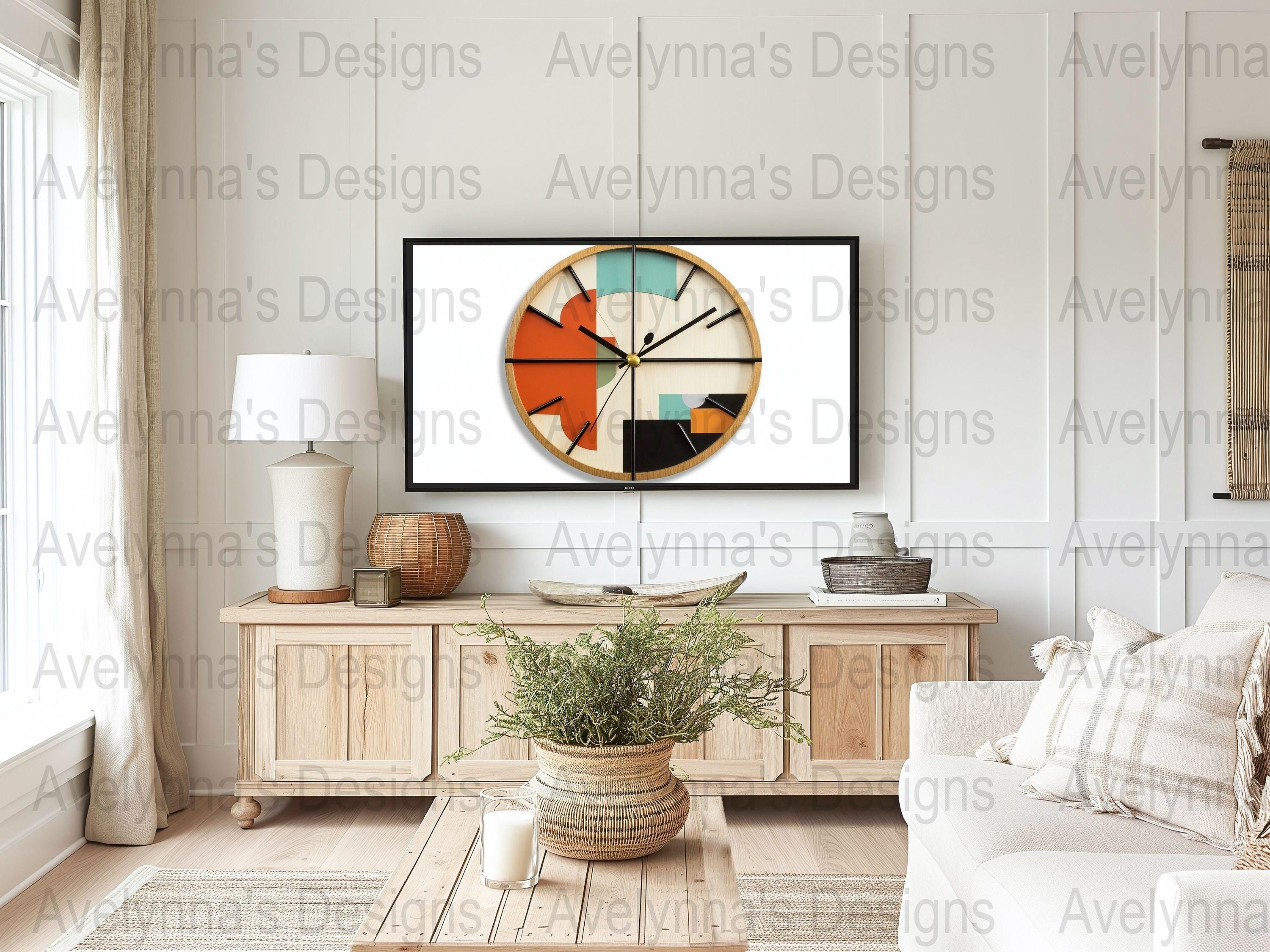 Mid Century Modern Art Frame TV Bundle, 50 Premium Designs, Samsung ...