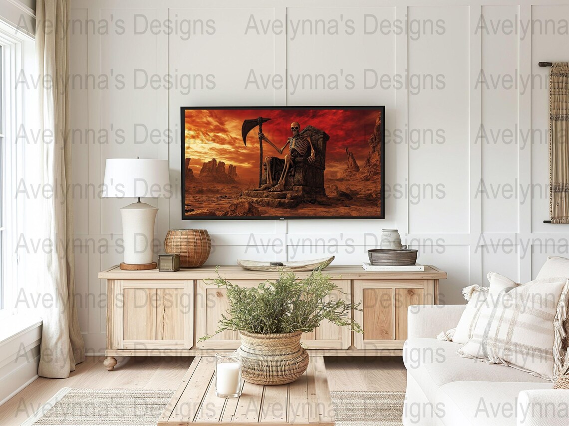 Halloween Art Bundle for Frame TV, Spooky Samsung Frame TV Art ...