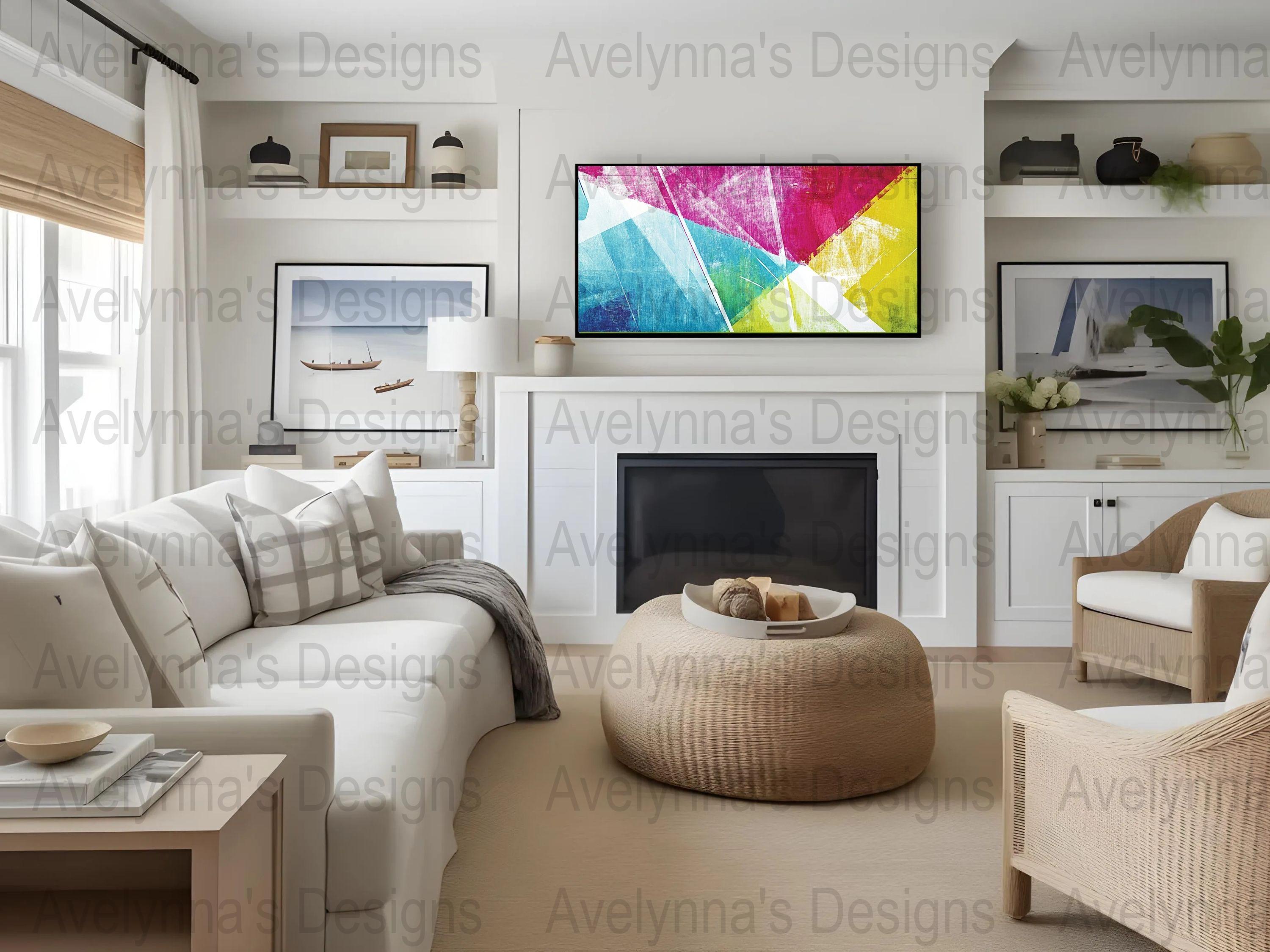 Abstract Oil Painting TV Frame Set Bundle, 3840x2160 Pixels Art ...