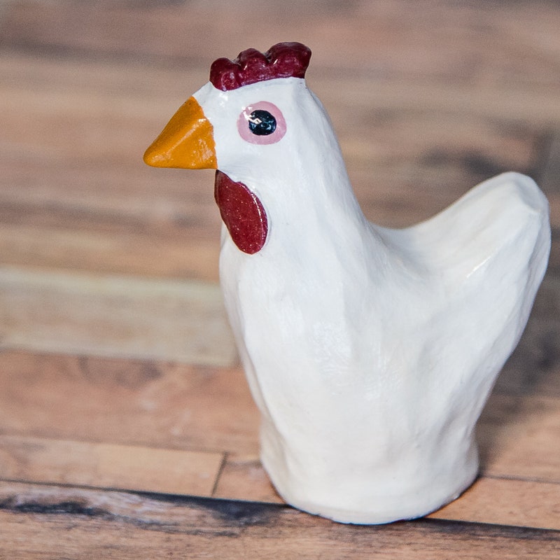 Clay Chicken - Etsy