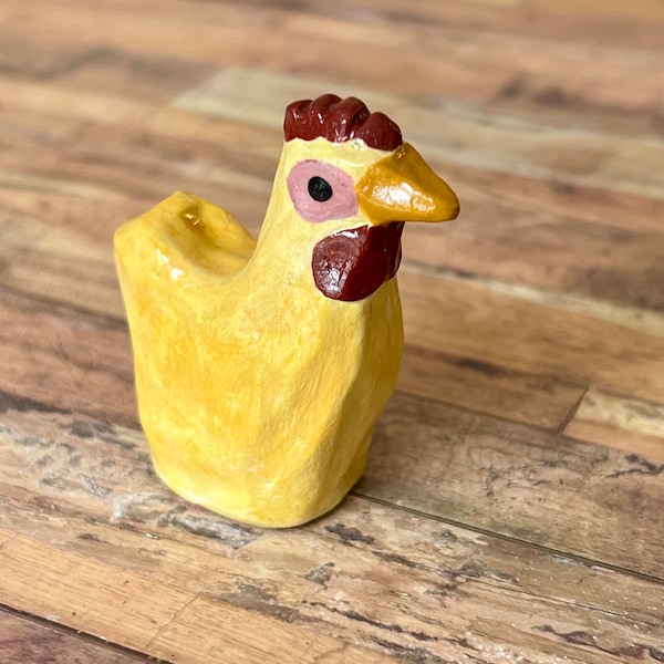 Clay Chicken - Etsy