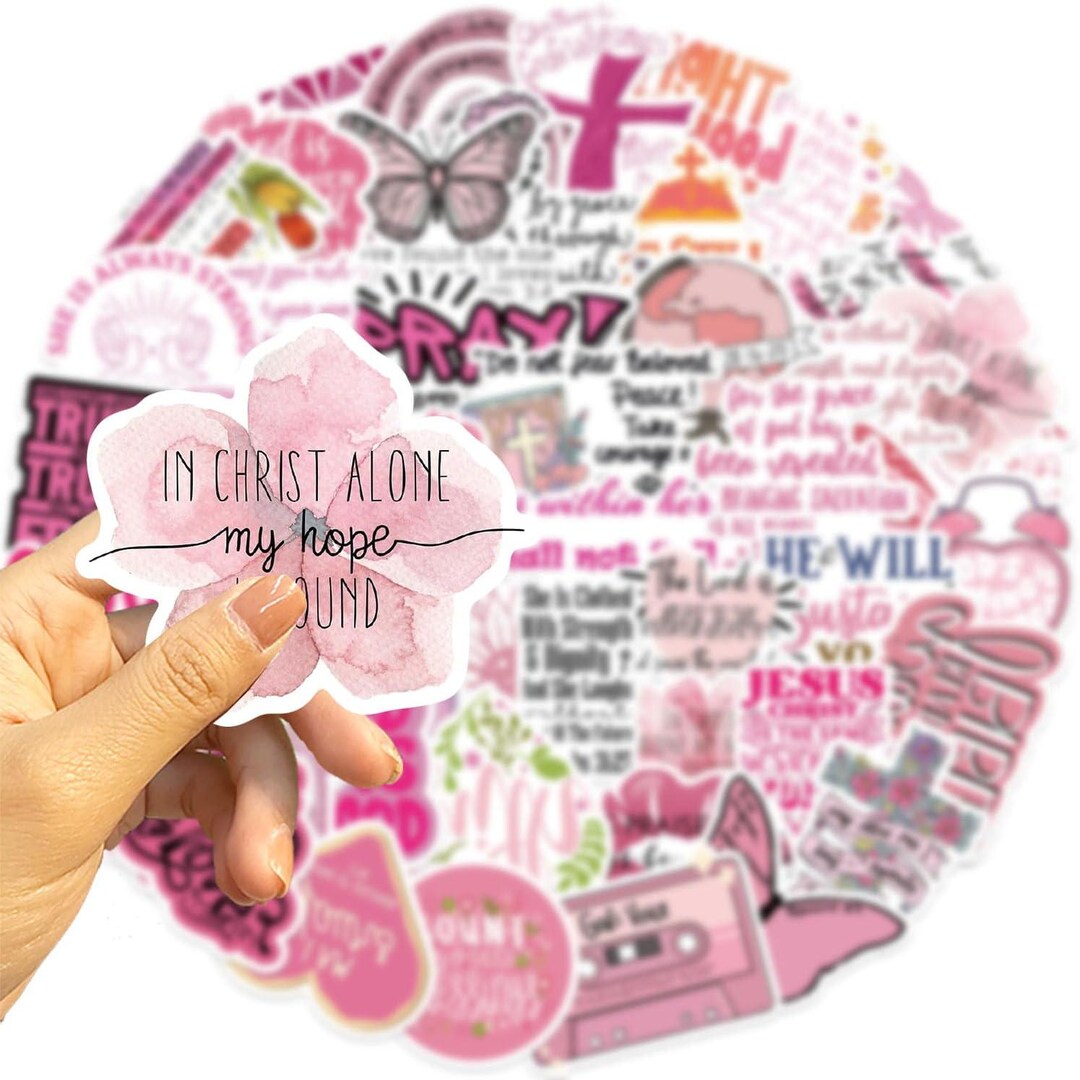 50 PCS Bible Verse Stickers - Etsy