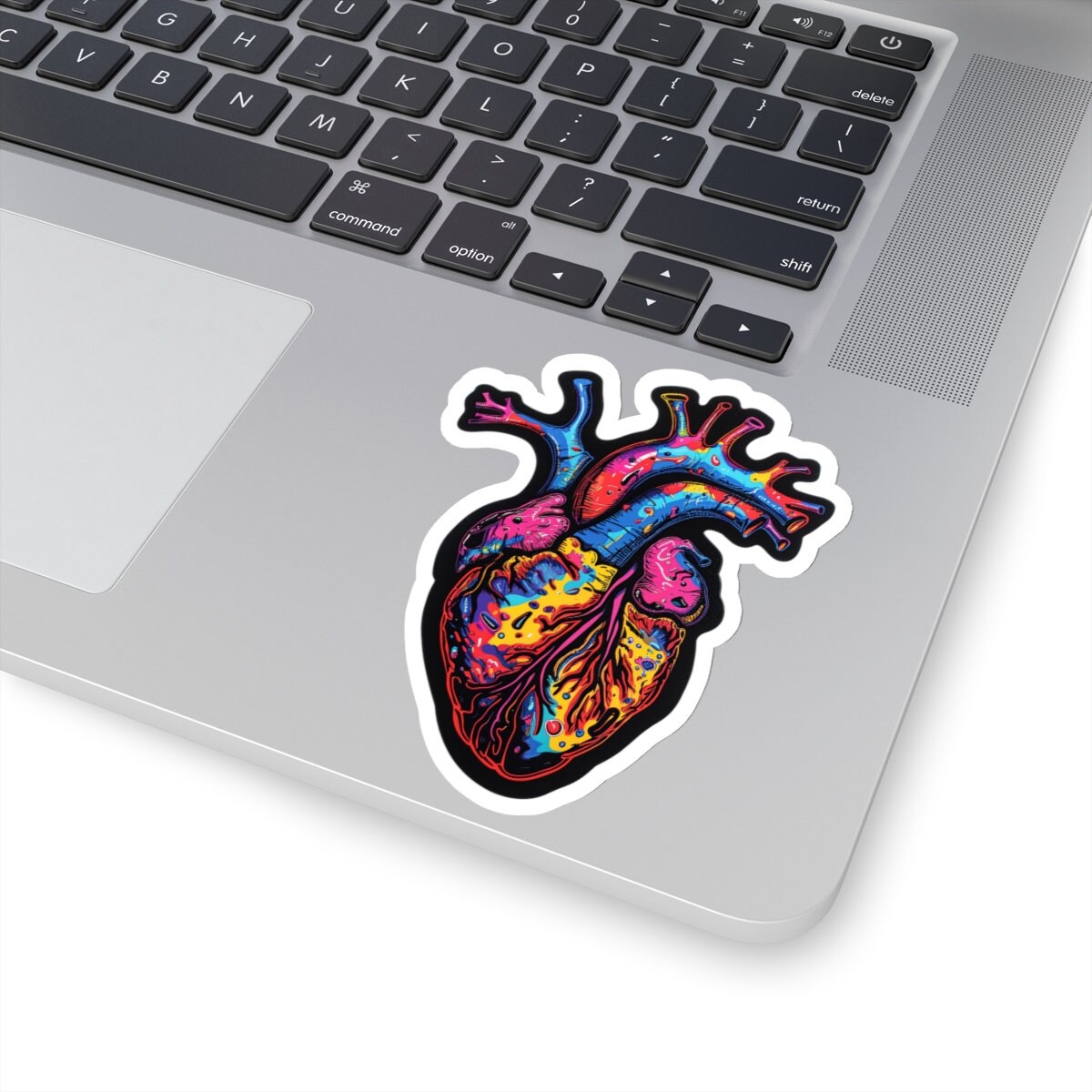 Anatomical Heart Sticker, trippy Beats - Etsy