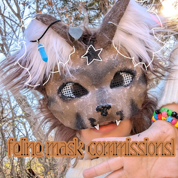 Scene Therian Mask - Etsy