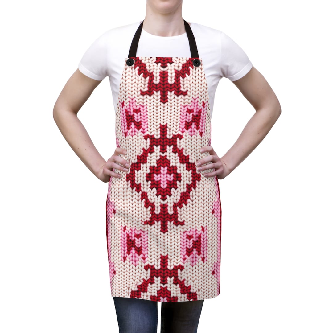 Kitchen Apron Ugly Valentine's Day Sweater Design - Etsy