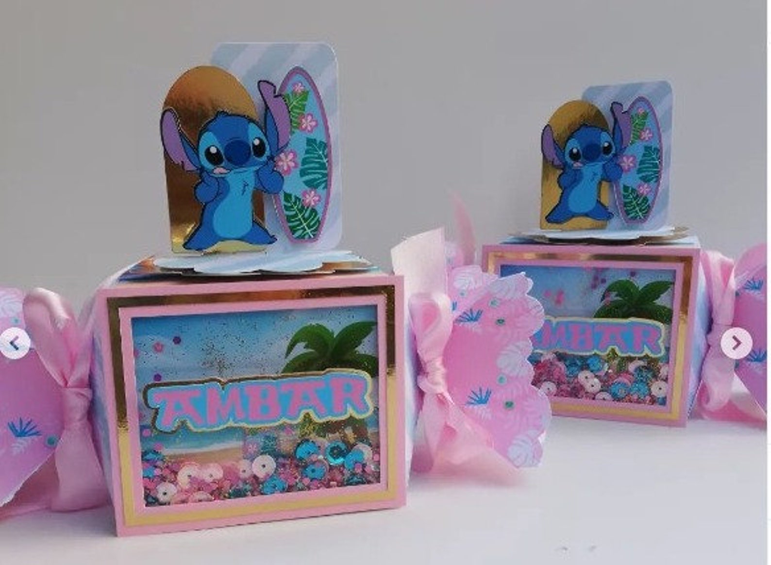 Stitch Favors, Stitch Treat Box, Stitch Birthday Decorations, Stitch ...