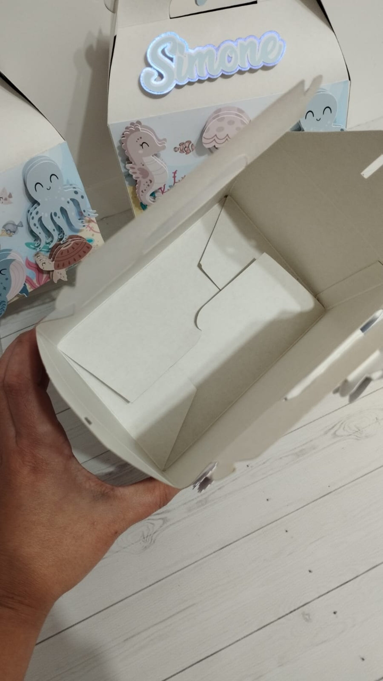 Bajo El Mar/ Sea Gable Box/ Under the Sea Box / Bottom of the Sea Box ...