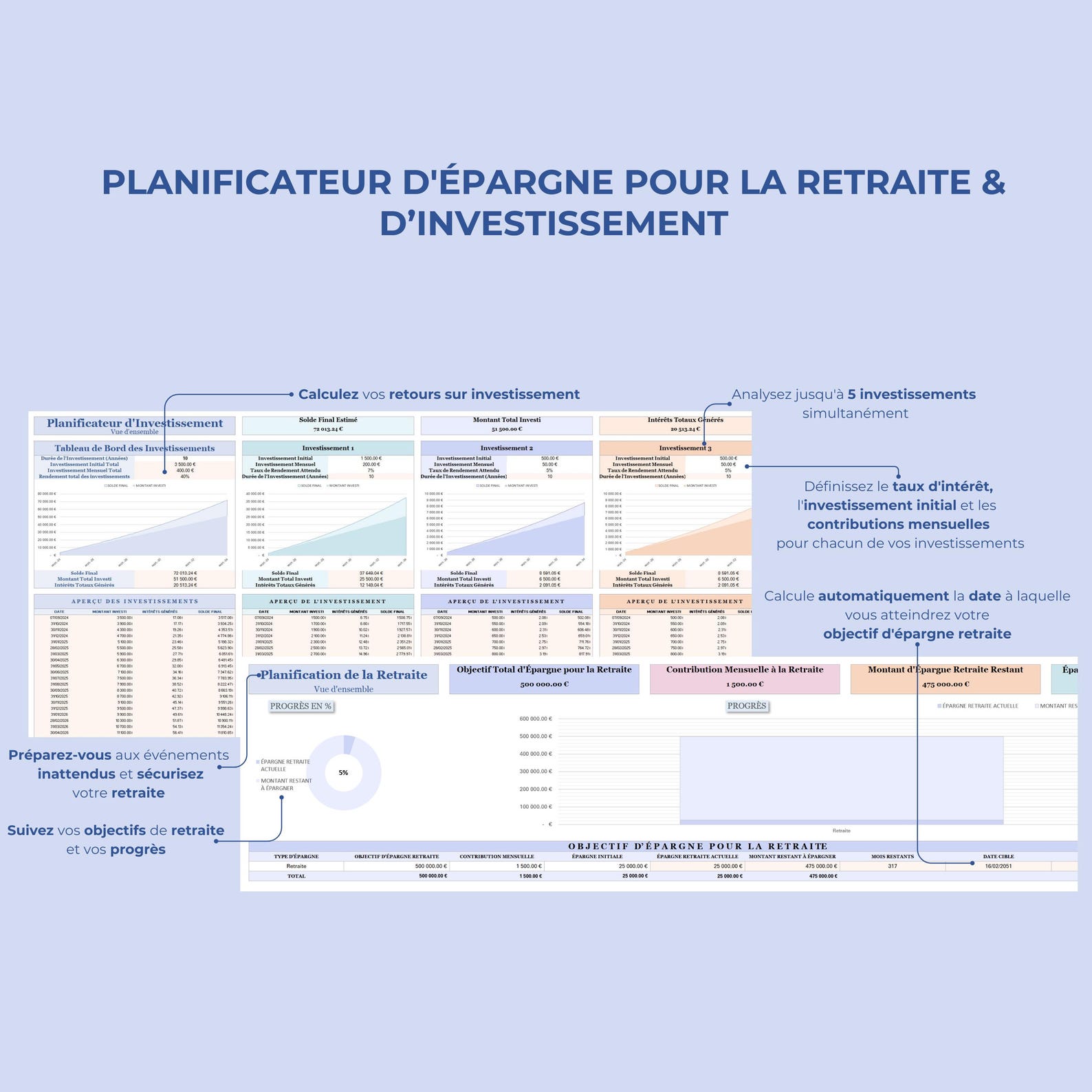 Budget Mensuel Français Excel Monthly Budget Planner Français Monthly ...