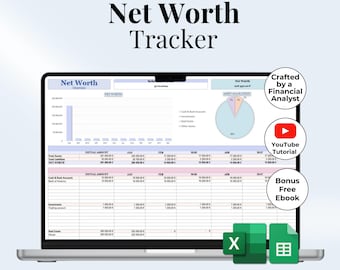 Net Worth Tracker Spreadsheet Google Sheets Net Worth Calculator Excel ...