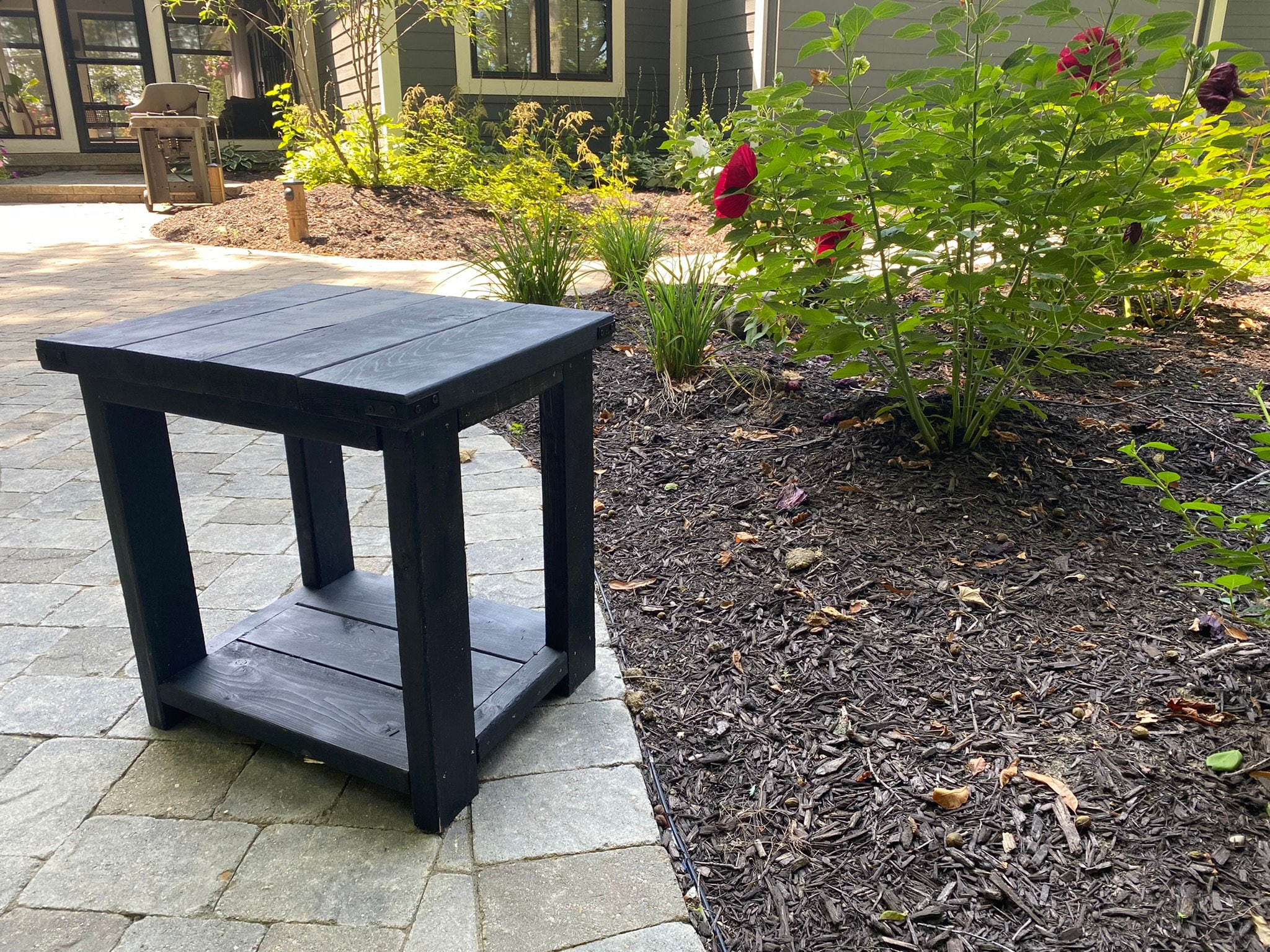DIY Outdoor End Table Plans - Easy Build Instructions for Patio ...